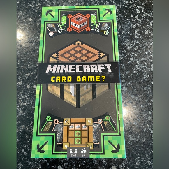 Mojang | Toys | Mine Craft Card Game By Mojang 24 Player Ages 8 Like ...
